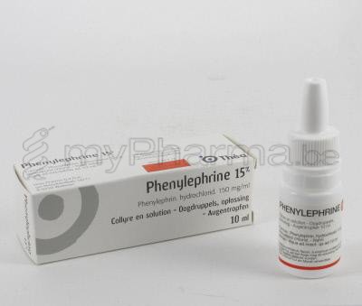 Pharmacie Parent SPRL : Substances actives - F - Phényléphrine (yeux)